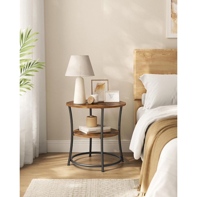 Millwood Pines Rolande End Table with Storage & Reviews | Wayfair