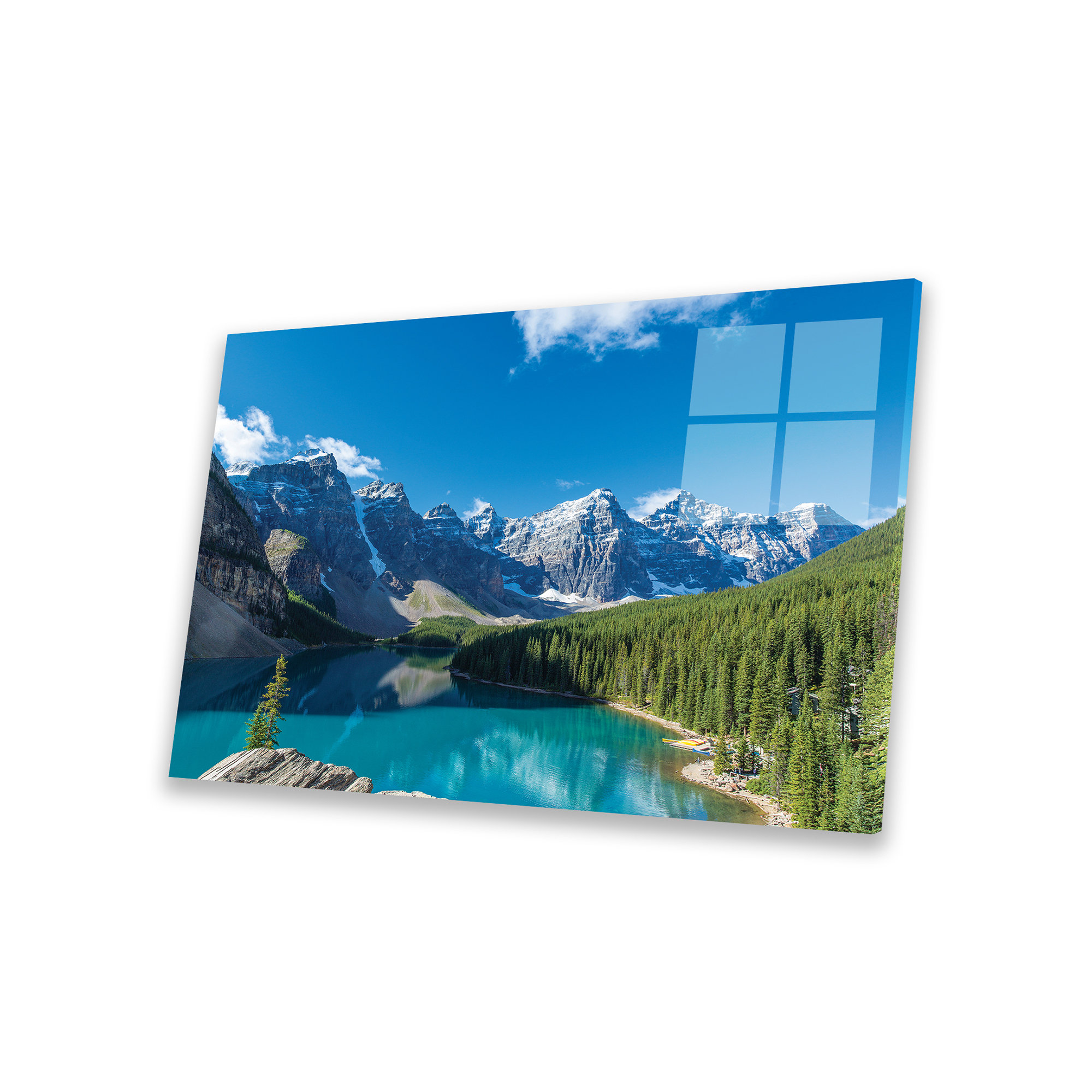 Millwood Pines Arenstein Moraine Lake At Banff National Park In The ...