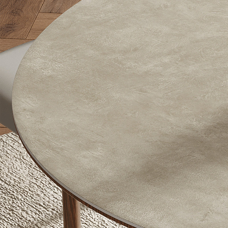 Beicang Home Solid wood dining table round household rock slab | Wayfair