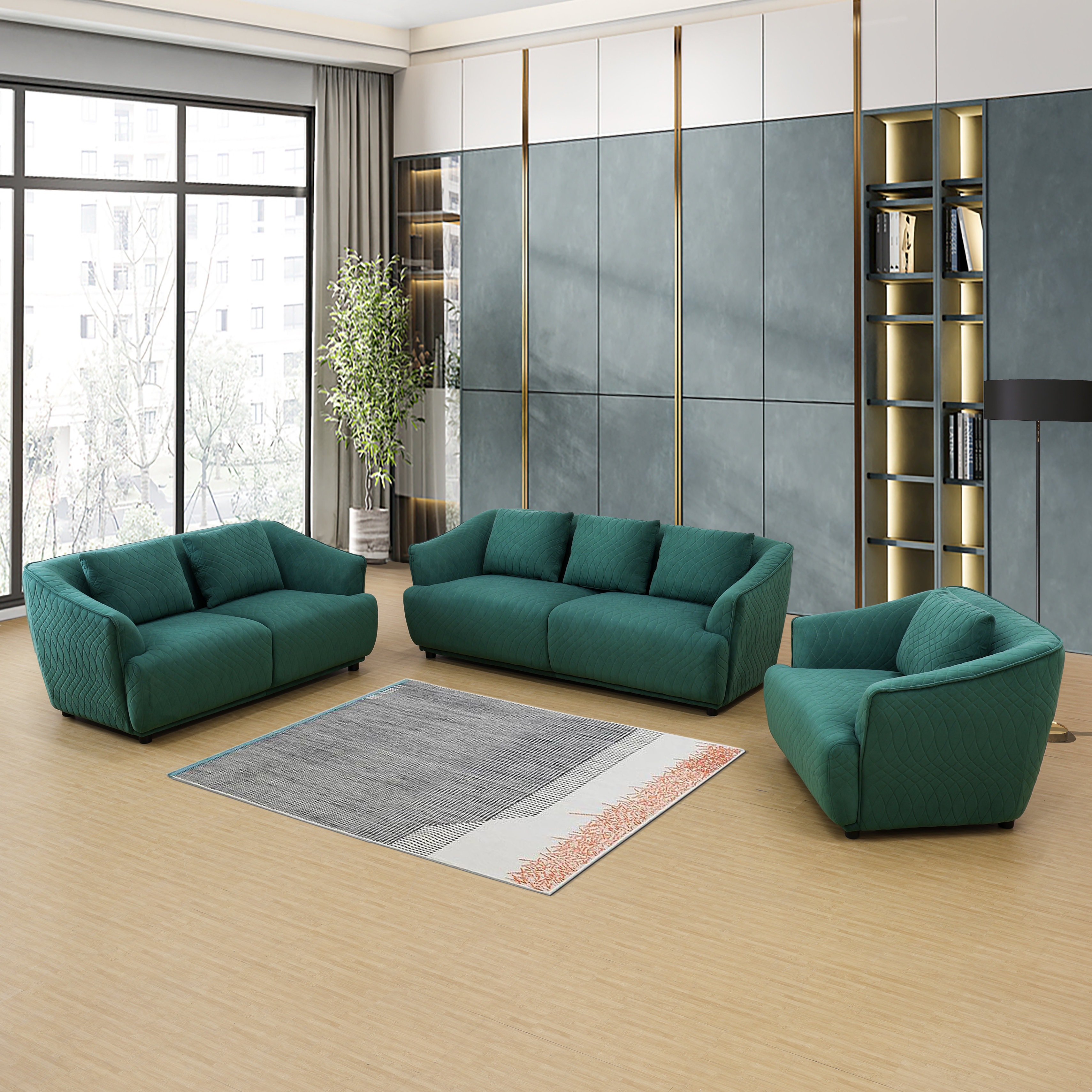 Latitude Run® 3 Piece Configurable Living Room Set | Wayfair