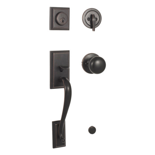 Oil Rubbed Bronze Entry Sets You'll Love | Wayfair