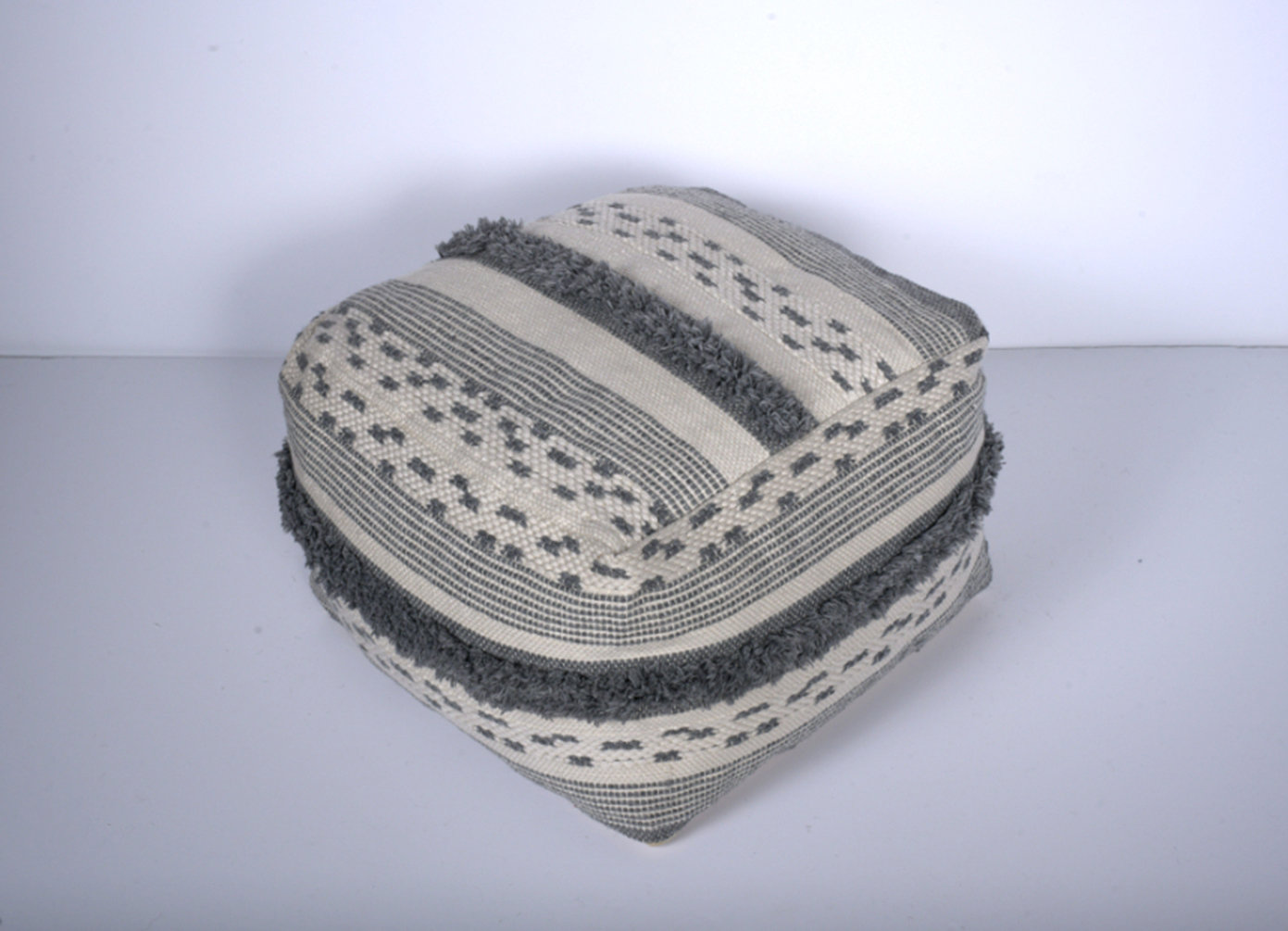 Bungalow Rose Lafern Upholstered Pouf | Wayfair