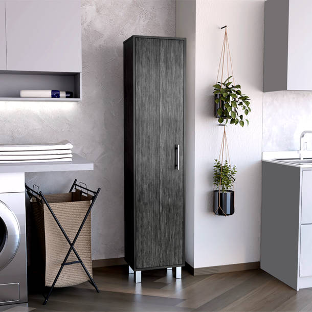 Ebern Designs Clairissa Particle Board Single Storage Cabinet ( 55'' H ...