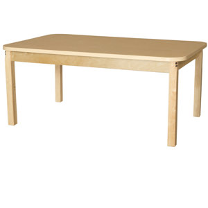 Wood Designs Rectangular Activity Table | Wayfair