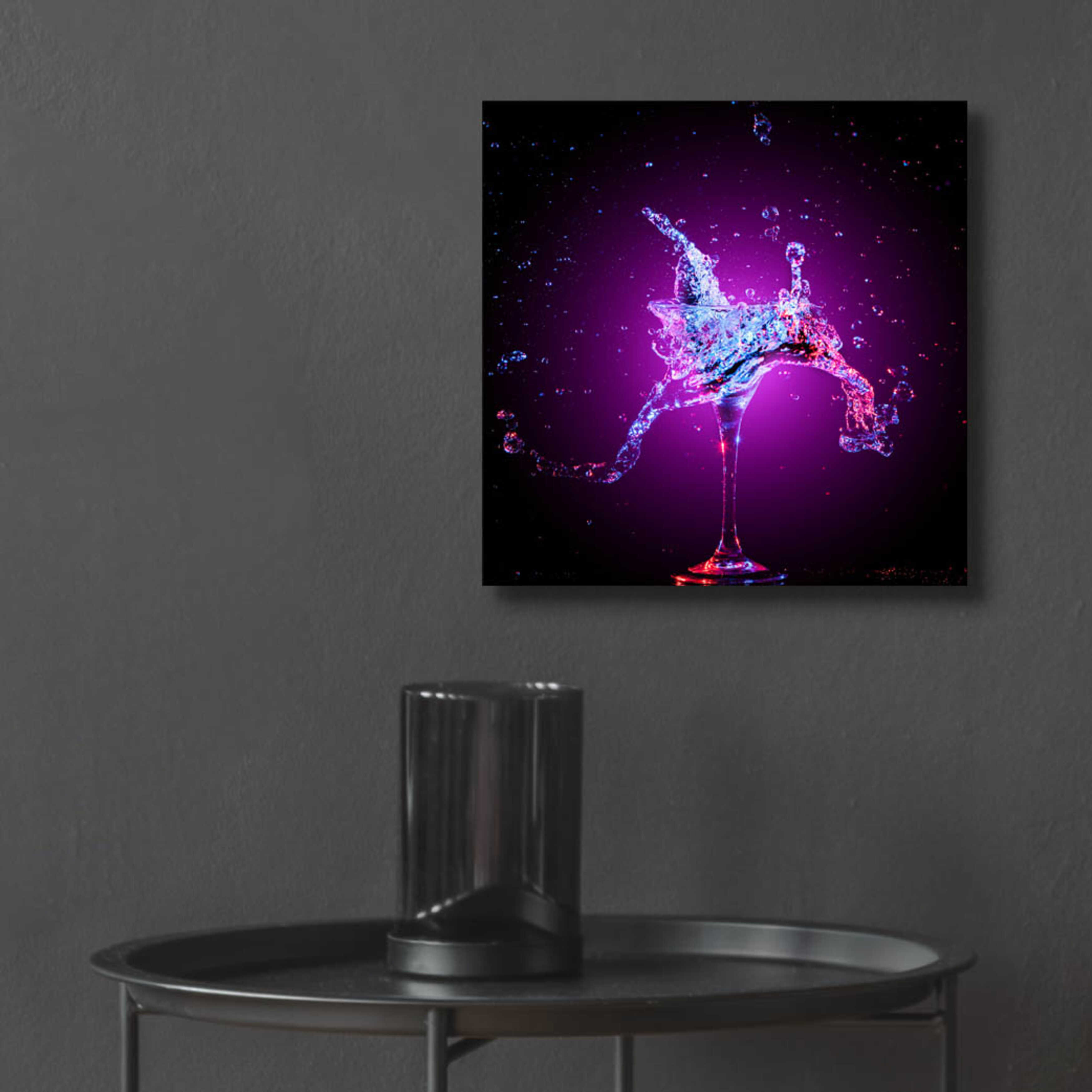Latitude Run® ''Galxy Magic Mule Splash'' By Epic Portfolio, Acrylic Glass Wall Art, | Wayfair