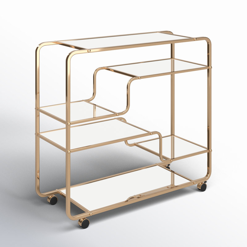 Mercury Row® Tellis Bar Cart & Reviews | Wayfair