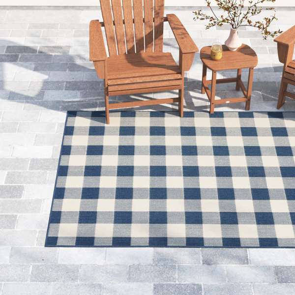 Sand & Stable Mac Plaid Indoor / Outdoor Rug & Reviews | Wayfair