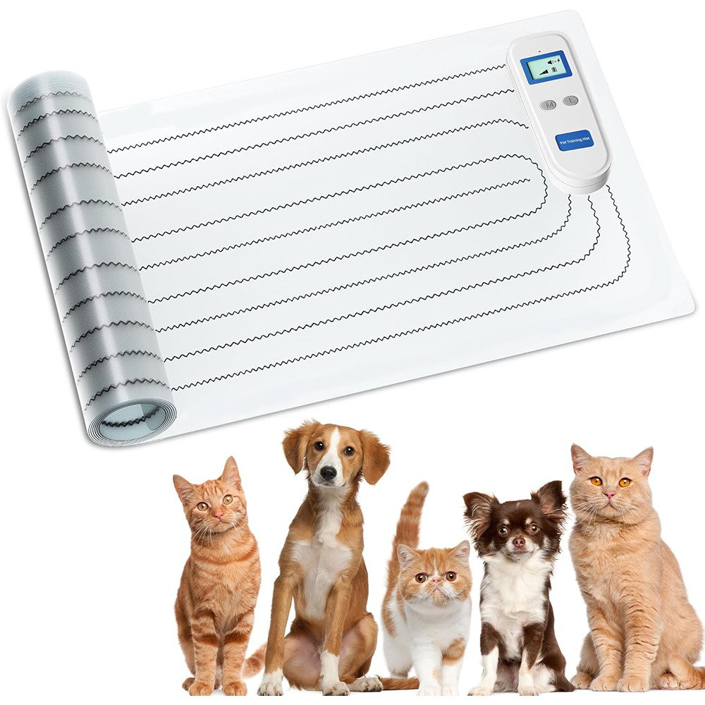 Tucker Murphy Pet™ Scat Mat For Cats-Rechargeable-Cat Counter Deterrent ...
