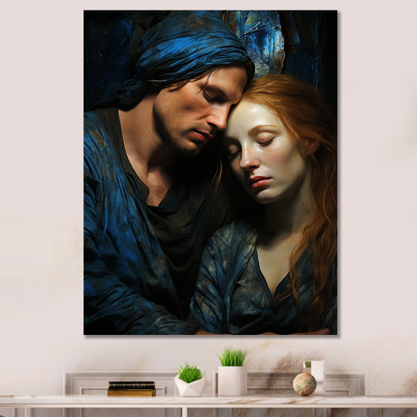 Ebern Designs " Pieta Grief Religious Collage I " on Canvas - Wayfair ...