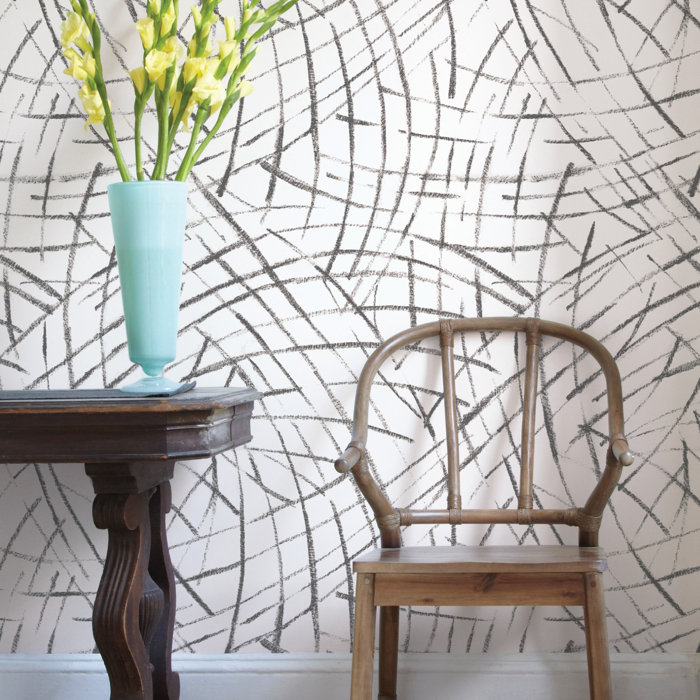 Zipcode Design™ Ames Peel & Stick Abstract Roll & Reviews | Wayfair