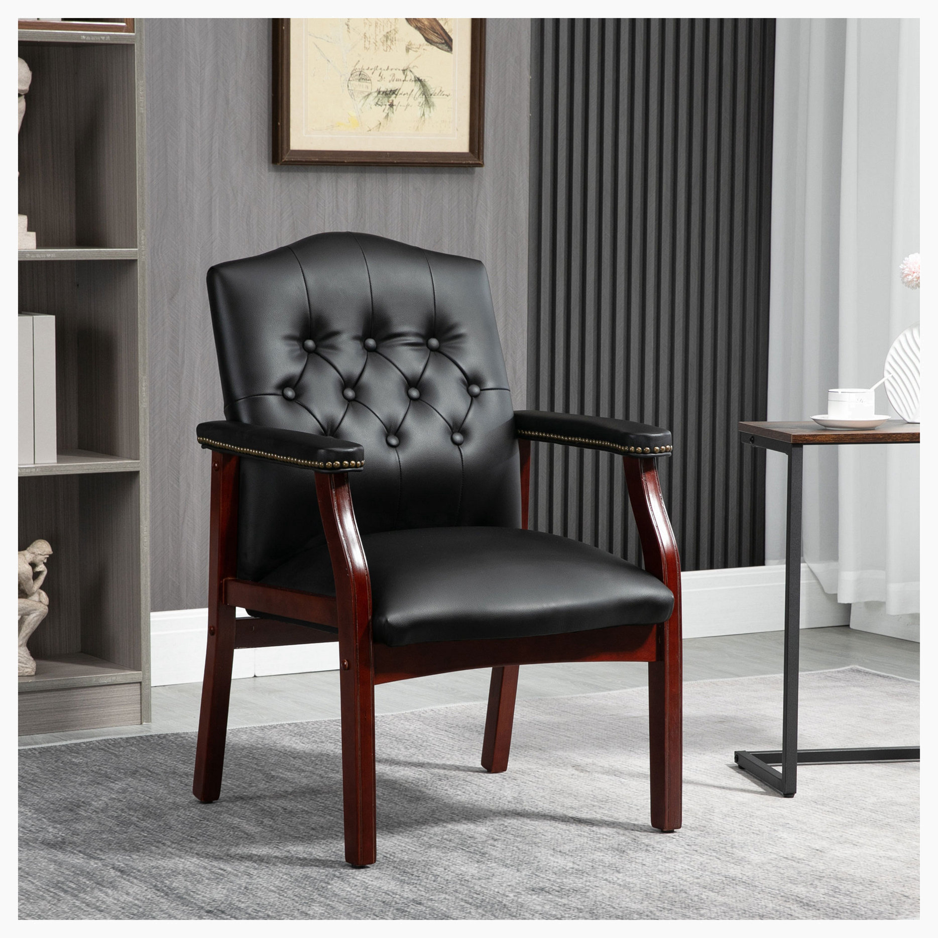 Wildon Home® Delonge Conference Chair Office Executive Side Chair for ...