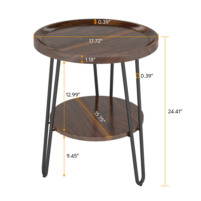 17 Stories End Table | Wayfair