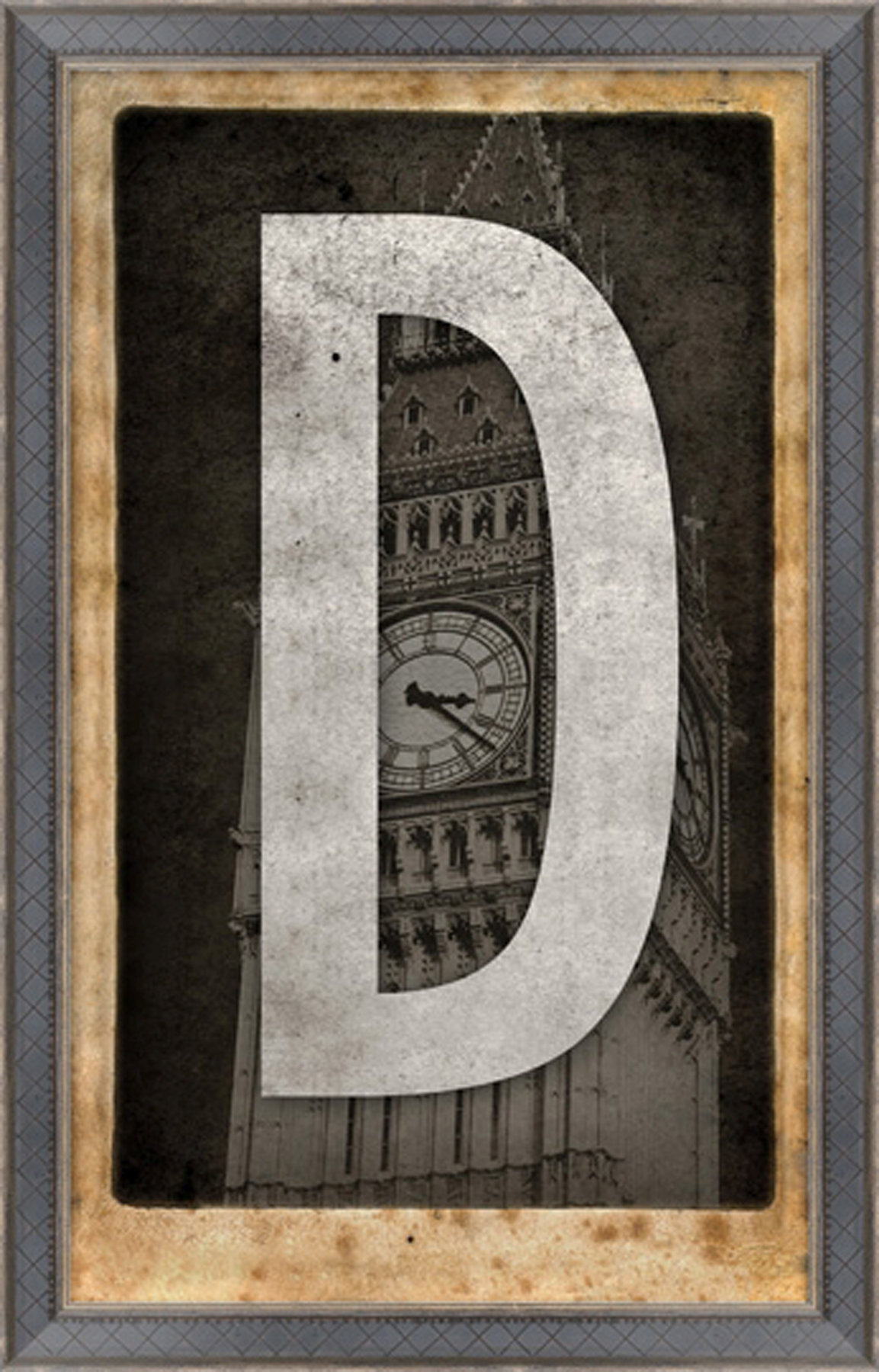 Wendover Art Group London D - Picture Frame Textual Art on Paper | Wayfair