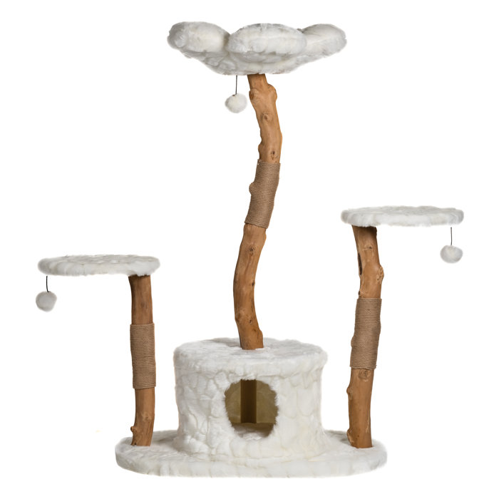 Tucker Murphy Pet™ 50" Sedillo Triple Branch Leone Cat Tree | Wayfair
