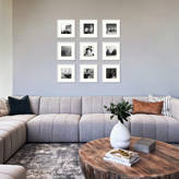 Haus and Hues Wood Picture Frame - Set of 9 | Wayfair