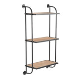 Black Metal Wall & Display Shelves You'll Love | Wayfair