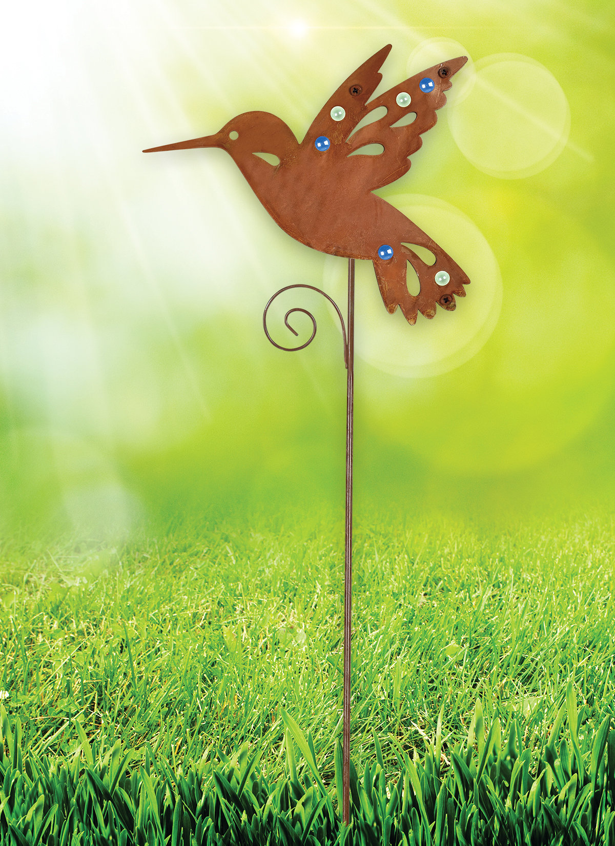 Winston Porter Kilbourn Hummingbird Garden Stake & Reviews | Wayfair