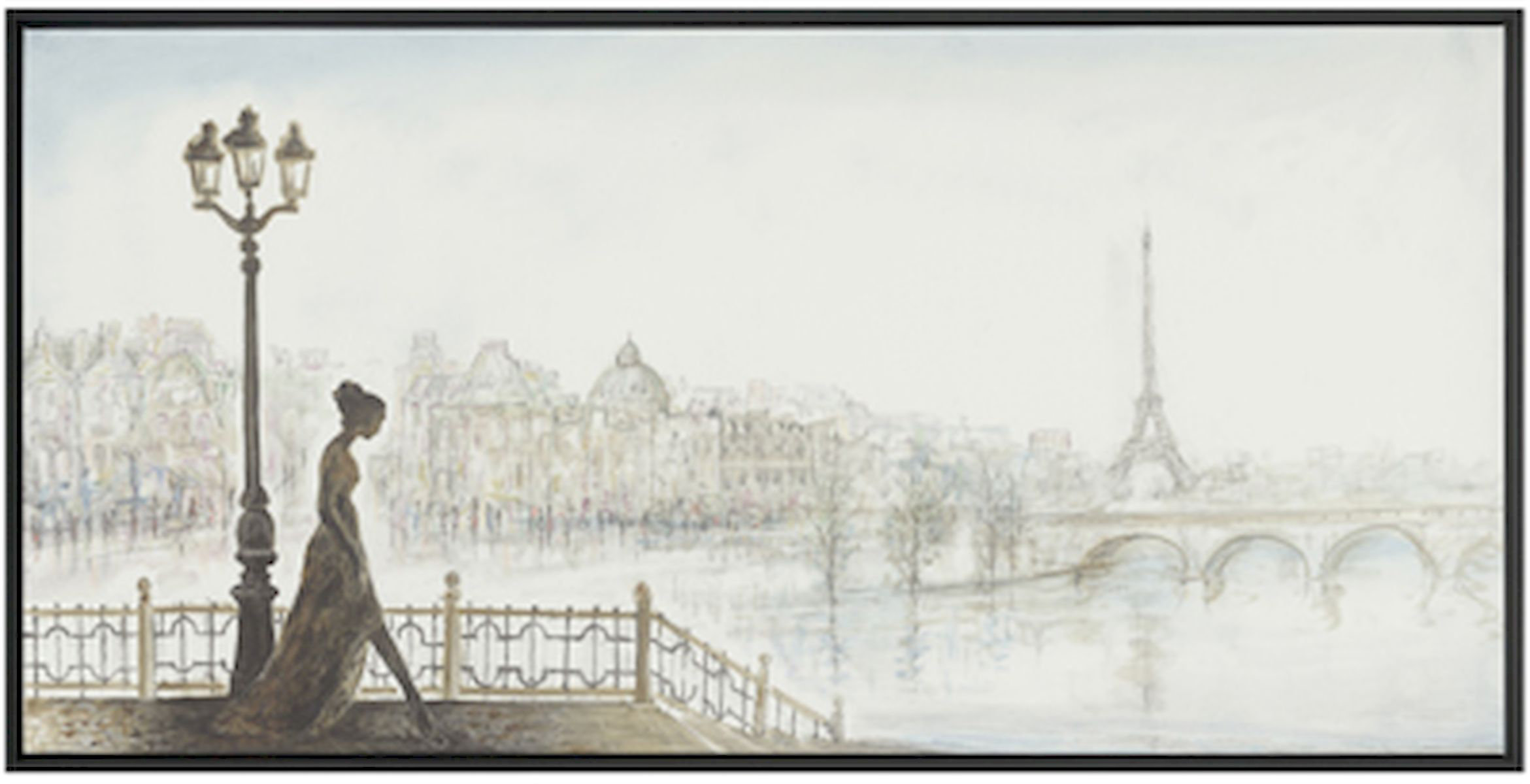 Wildon Home® Lady in Paris - Picture Frame Print on Plastic - Wayfair ...