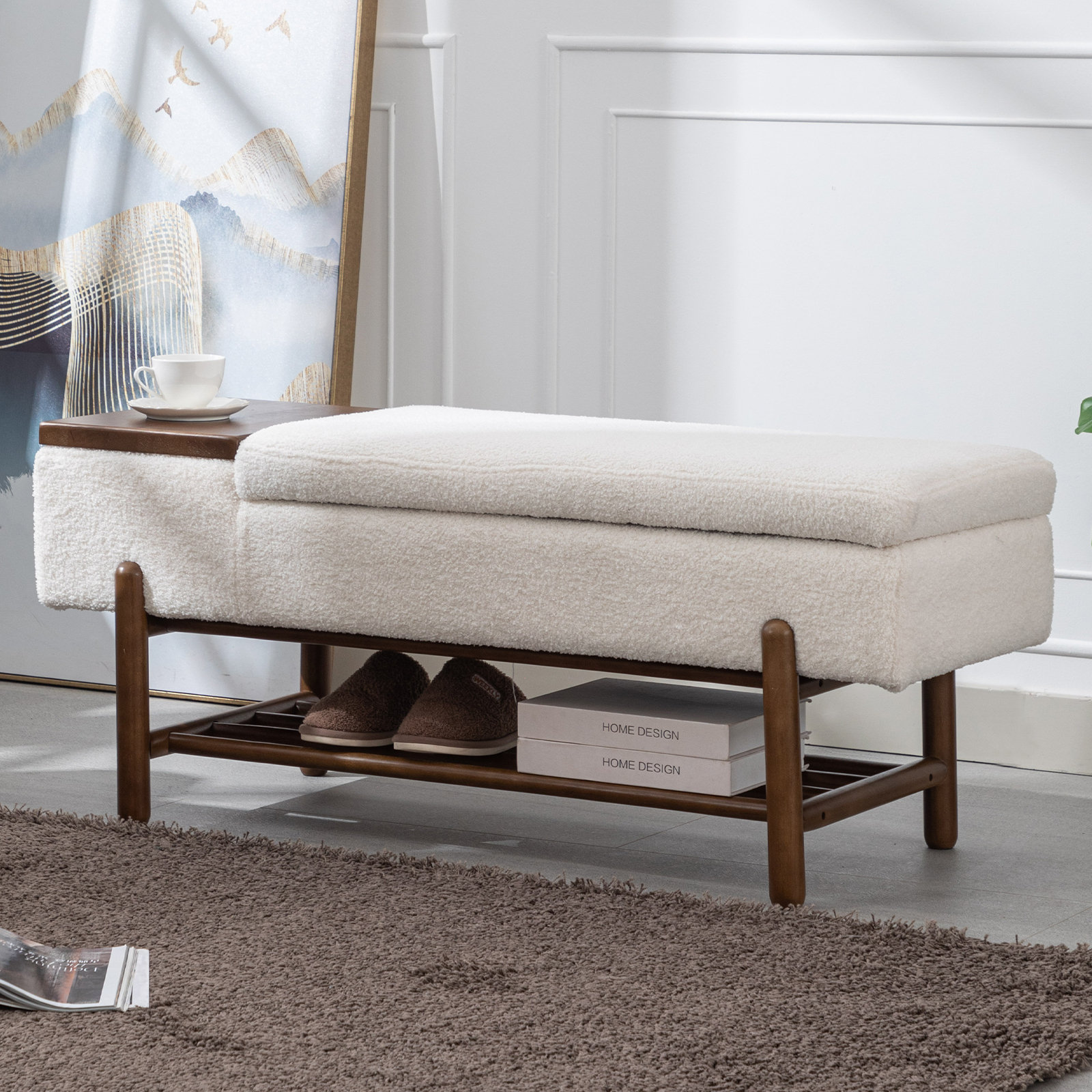 Latitude Run® Mehrie Storage Bench | Wayfair