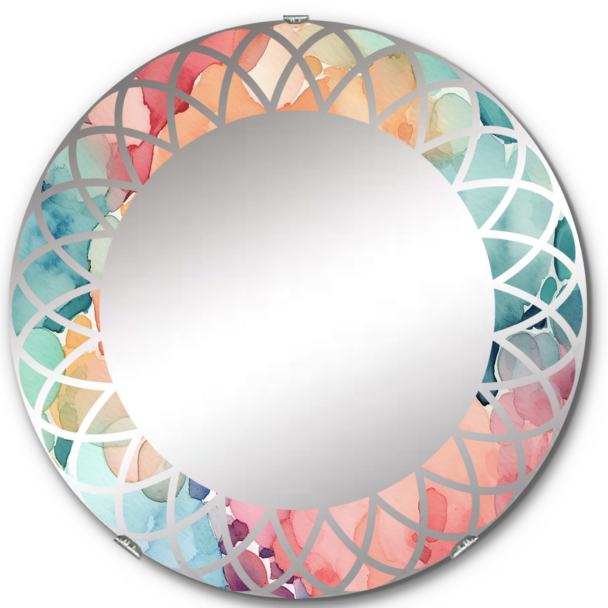 East Urban Home Waltina Round Wall Mirror | Wayfair