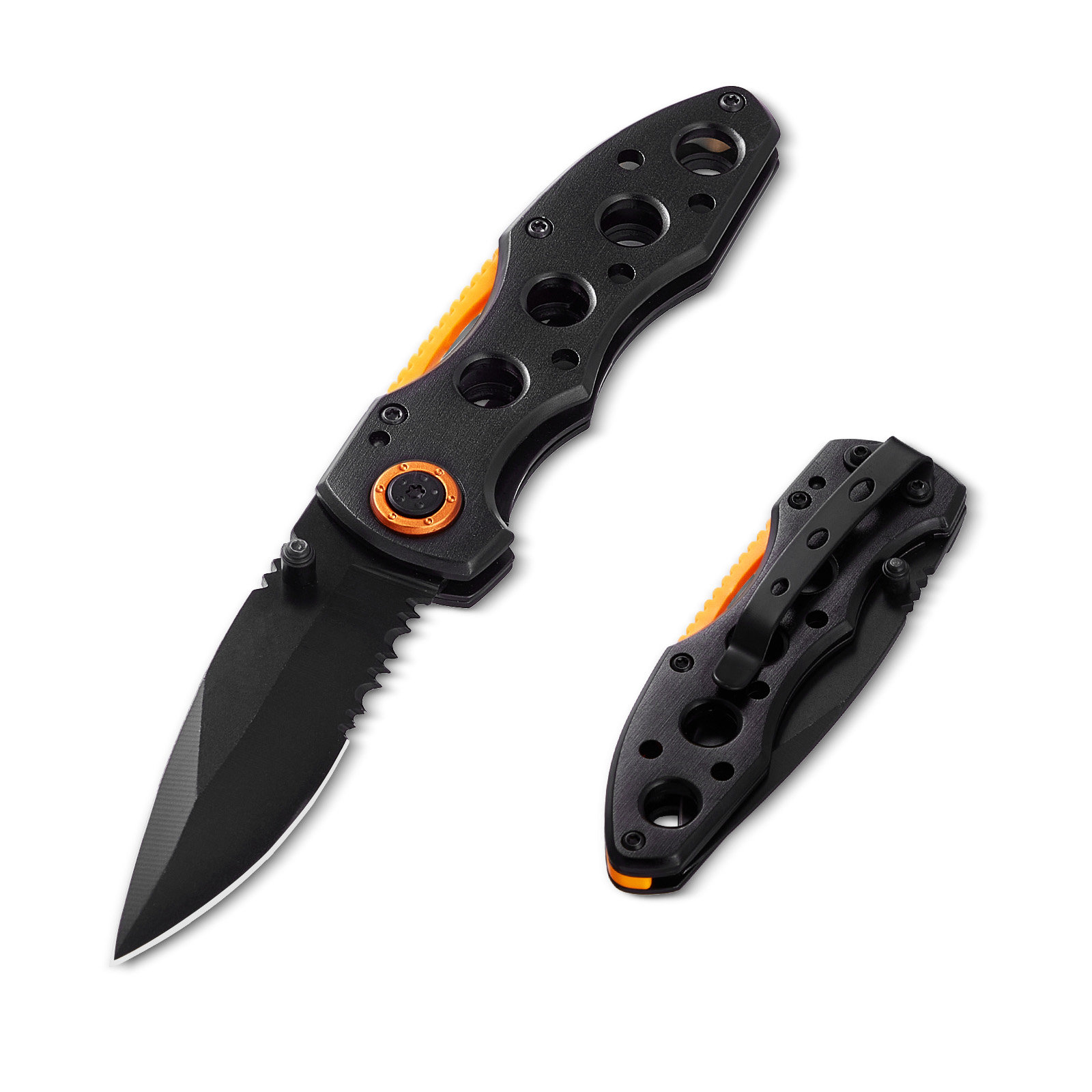 Stellweilan Tessberg Folding Pocket Knife 3 in/7.6 cm 7Cr17Mov Blade ...
