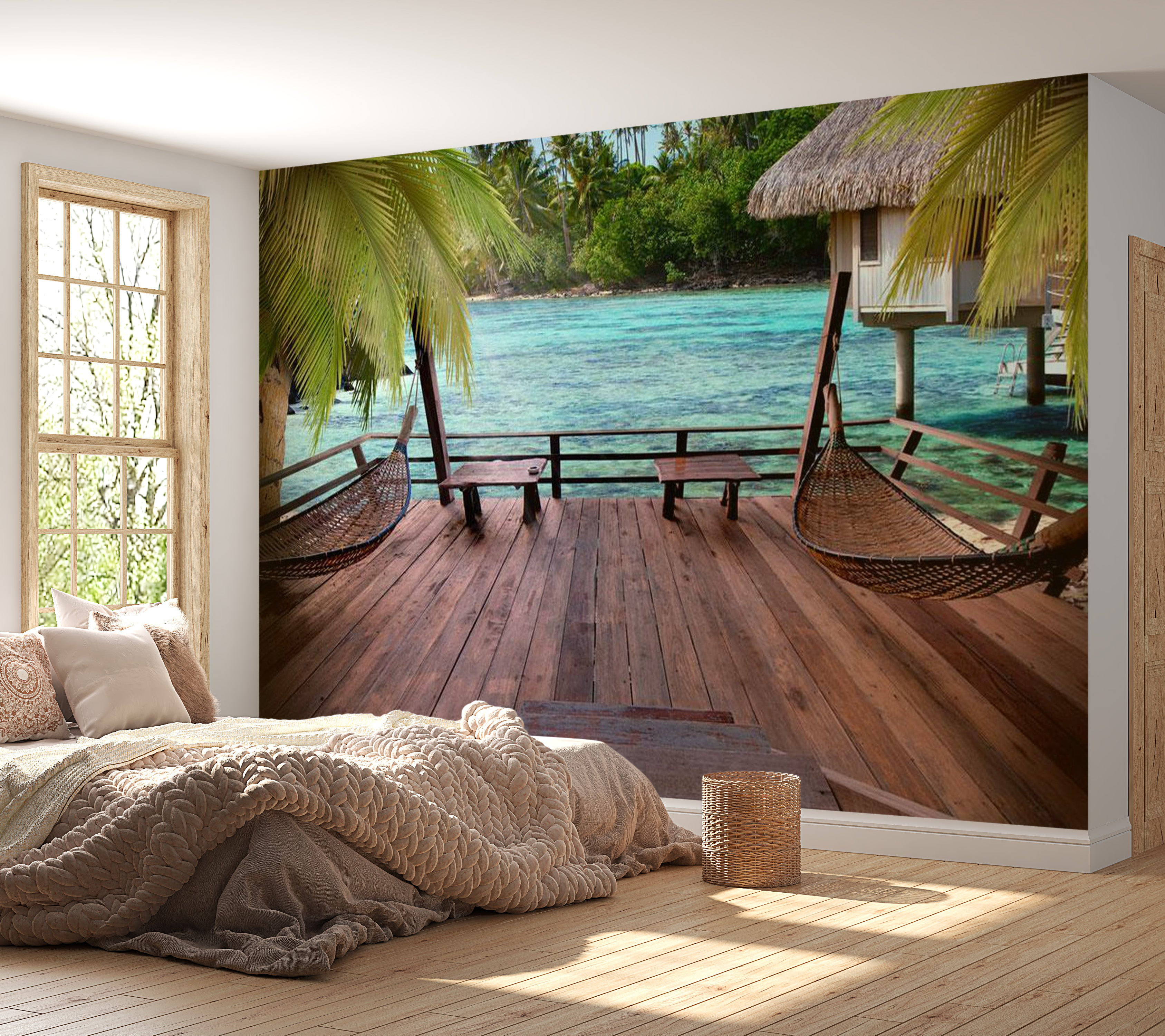 Bay Isle Home™ Covell Summer Rest Wall Mural | Wayfair