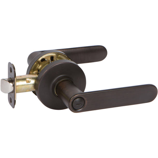 Delaney Hardware Handle With Lever And Deadbolt Reversible Entry Set ...