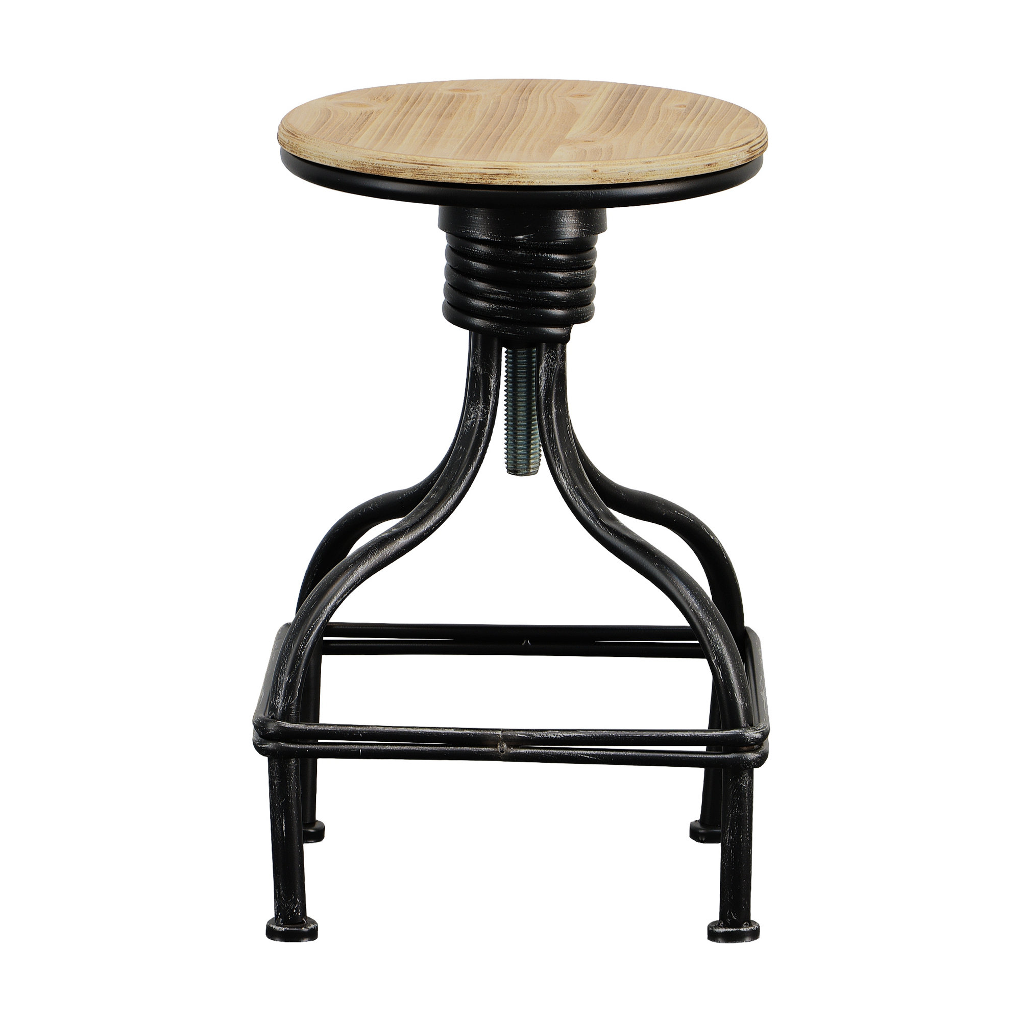 Williston Forge Jehilyn Swivel 20'' Counter Stool with Metal Frame ...