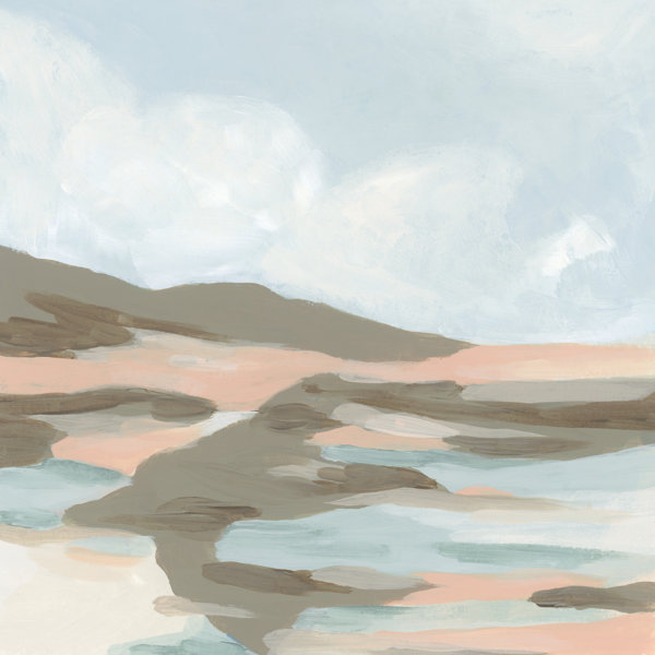 Metro Lane Soft Shoals II by June Erica Vess - Wrapped Canvas Art ...