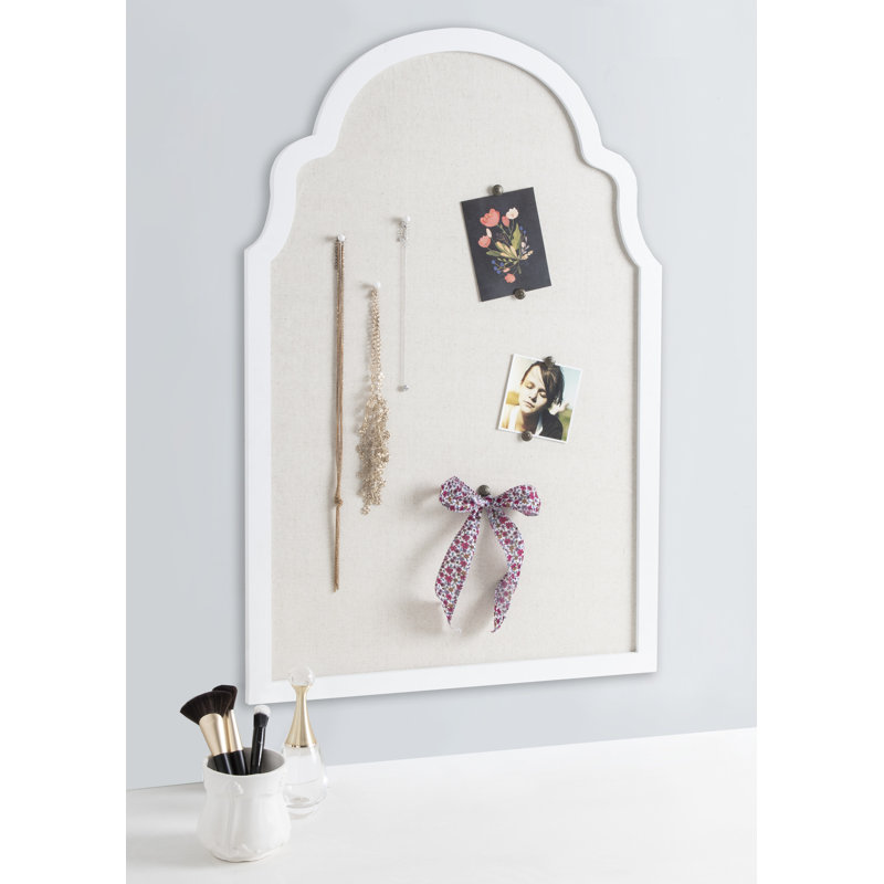 One Allium Way® Rickard Arch Wall Mounted Bulletin Board | Wayfair