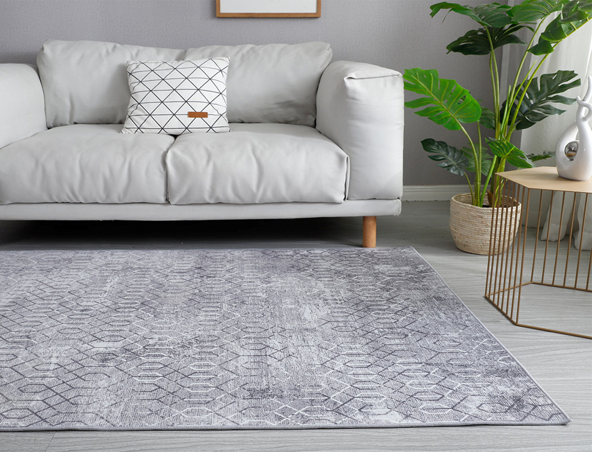 Ebern Designs Crystal Vintage Geo Carpet & Reviews - Wayfair Canada
