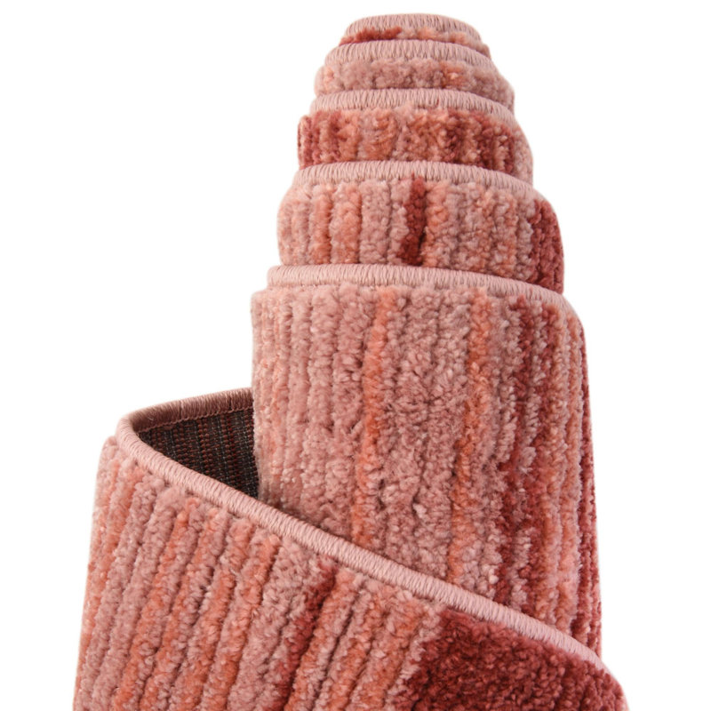 Laurel Foundry Modern Farmhouse Osteen Performance Rusty Pink Rose Rug ...