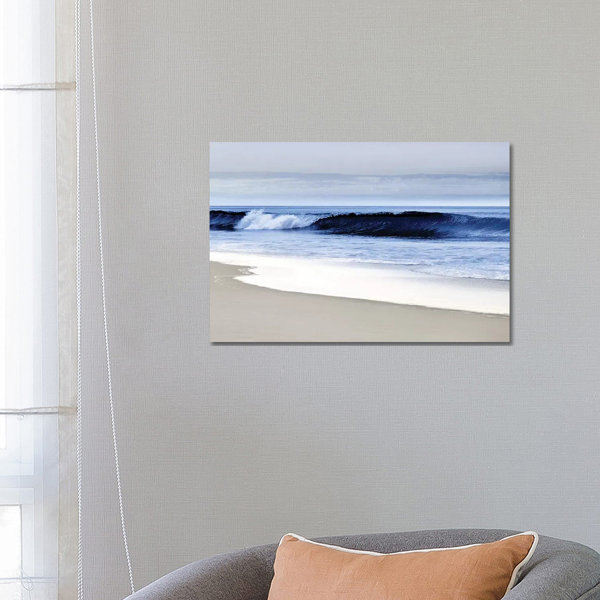 Wayfair Samples Blue Wave II by Devon Davis - Wrapped Canvas Gallery ...
