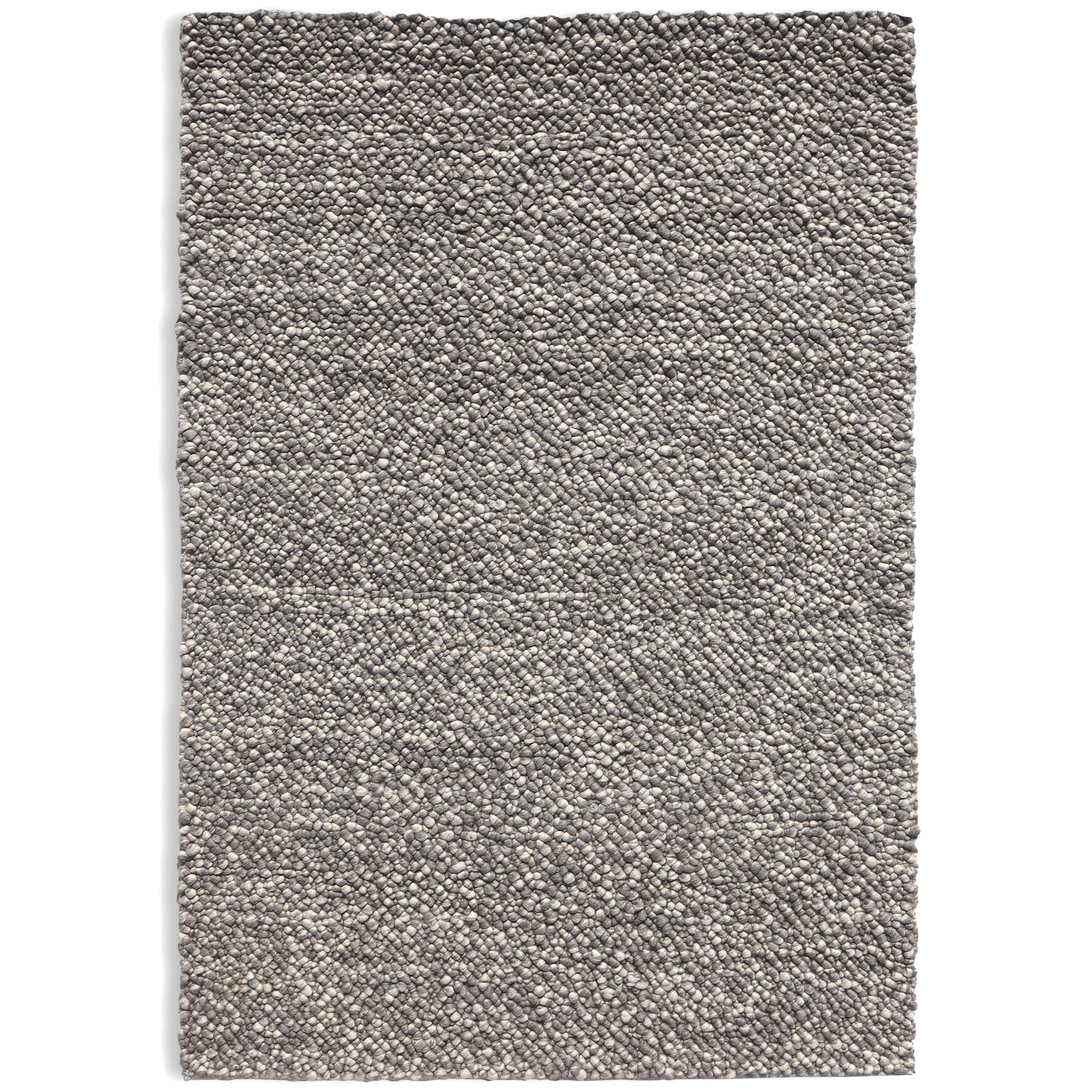 Tufty Home Pebbles Handmade Pitloom Grey Bubble Textured Wool Area Rug ...