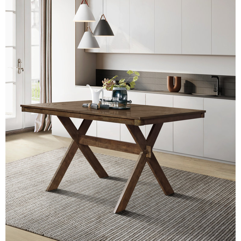 Laurel Foundry Modern Farmhouse Shawn 6 - Piece Trestle Dining Set ...