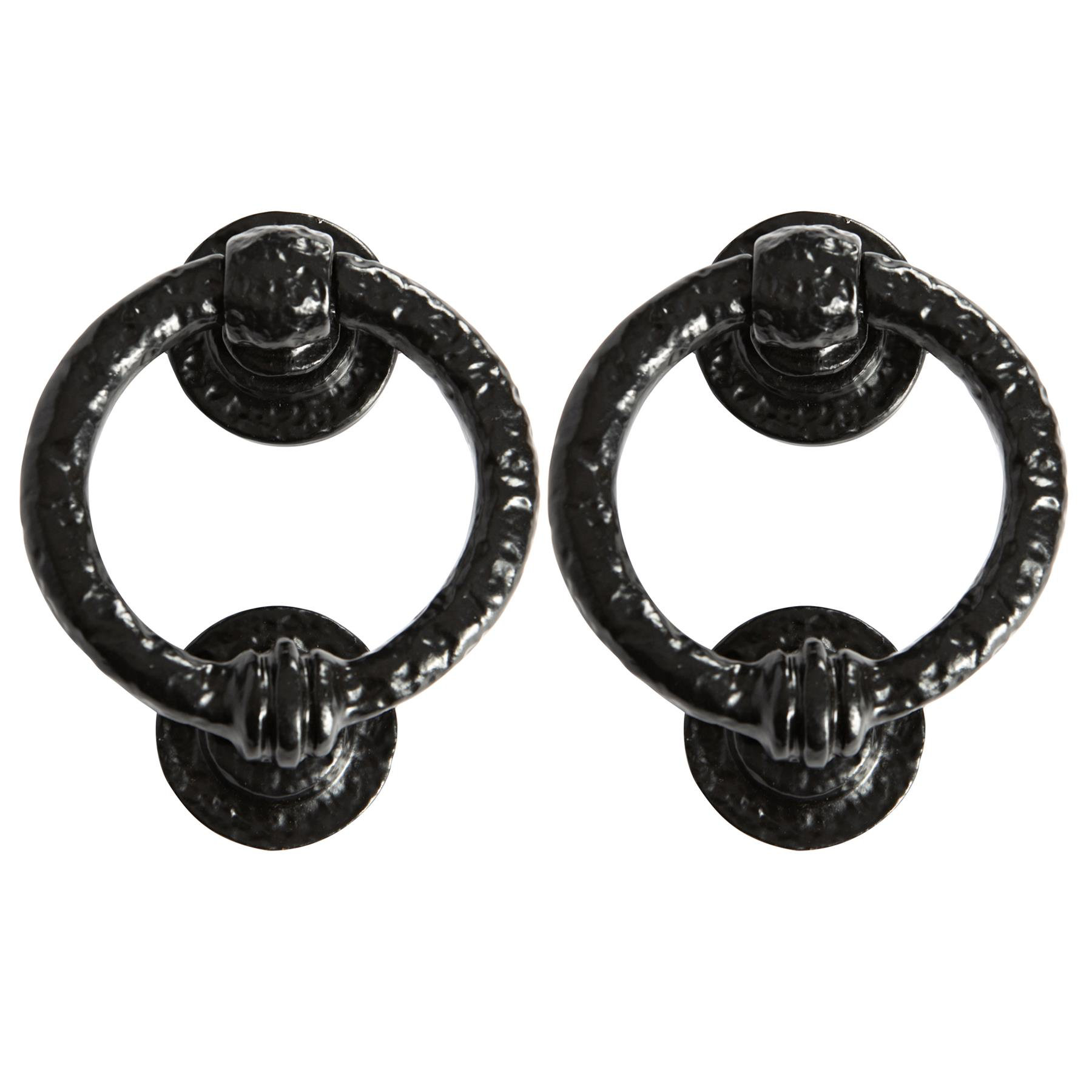 Hammer and Tongs Hammer & Tongs - Rustic Door Knocker - H145mm - Black ...