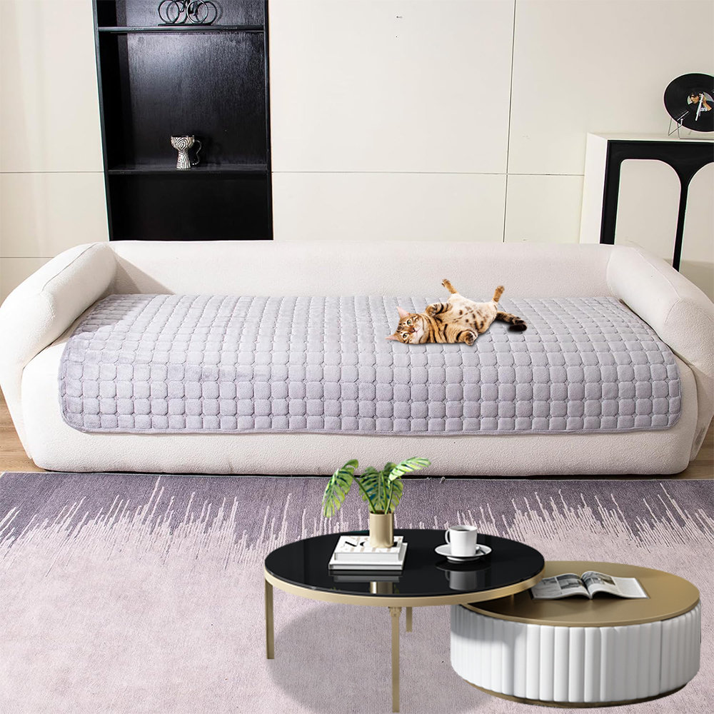 Latitude Run® Non-Slip Sofa Cushion Cover, Armless And Backless, 1 ...