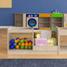 Bright Beginnings Commercial Grade Double Sided Tiered Display Shelf ...