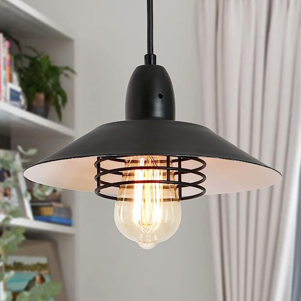Breakwater Bay 1 - Light Matte Black Dome Pendant - Wayfair Canada