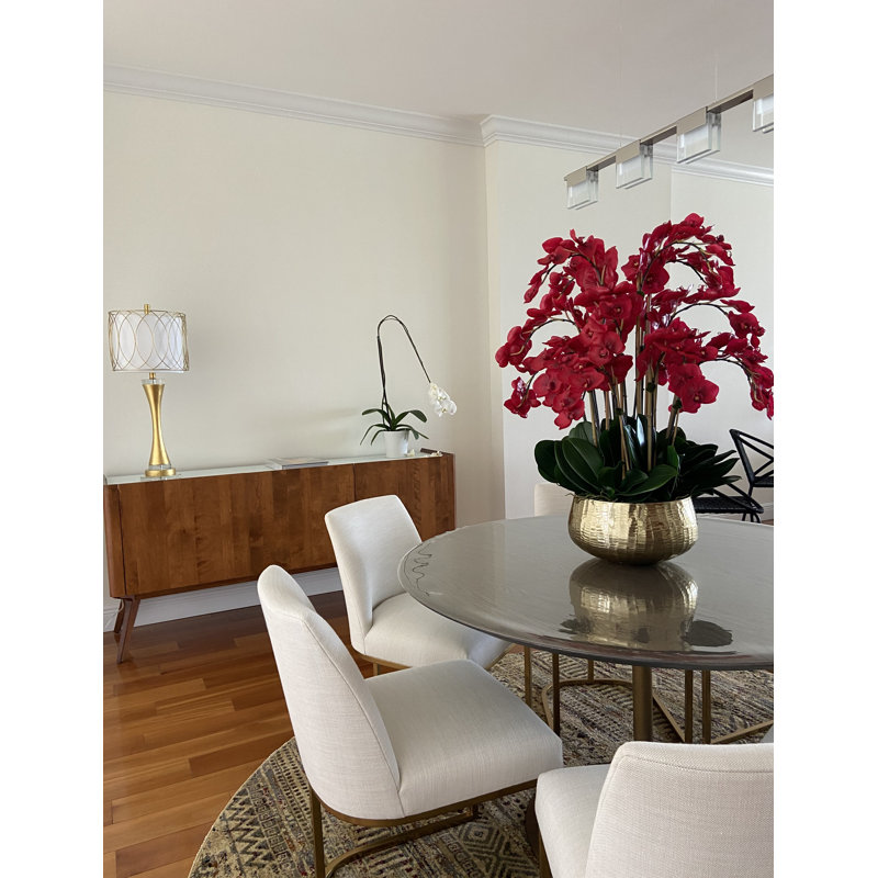 CFA Design Group Roberi Orchid Arrangement in Pot & Reviews | Wayfair