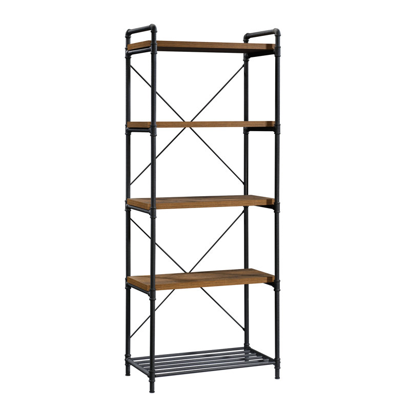 Williston Forge Ulen 75.66" H x 29.92" W Steel Standard Bookcase ...