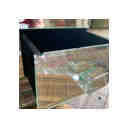 Vandue Corporation Miro 3 Drawer Tiered a Mirrored Glass Makeup Jewelry ...