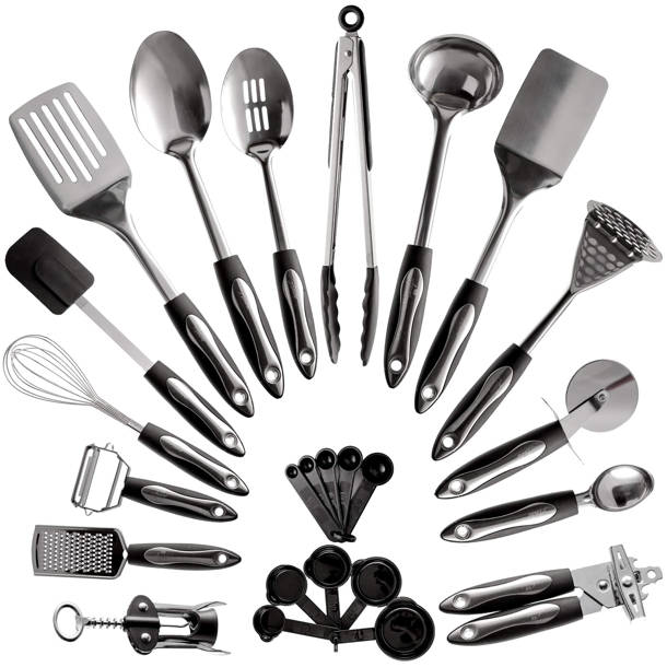 Everly Quinn Stainless Steel Flatware Set - Service for 6 | Wayfair