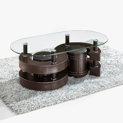 Orren Ellis Addaly Abstract Coffee Table & Reviews | Wayfair