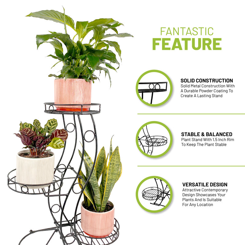 contemporary outdoor plant stands