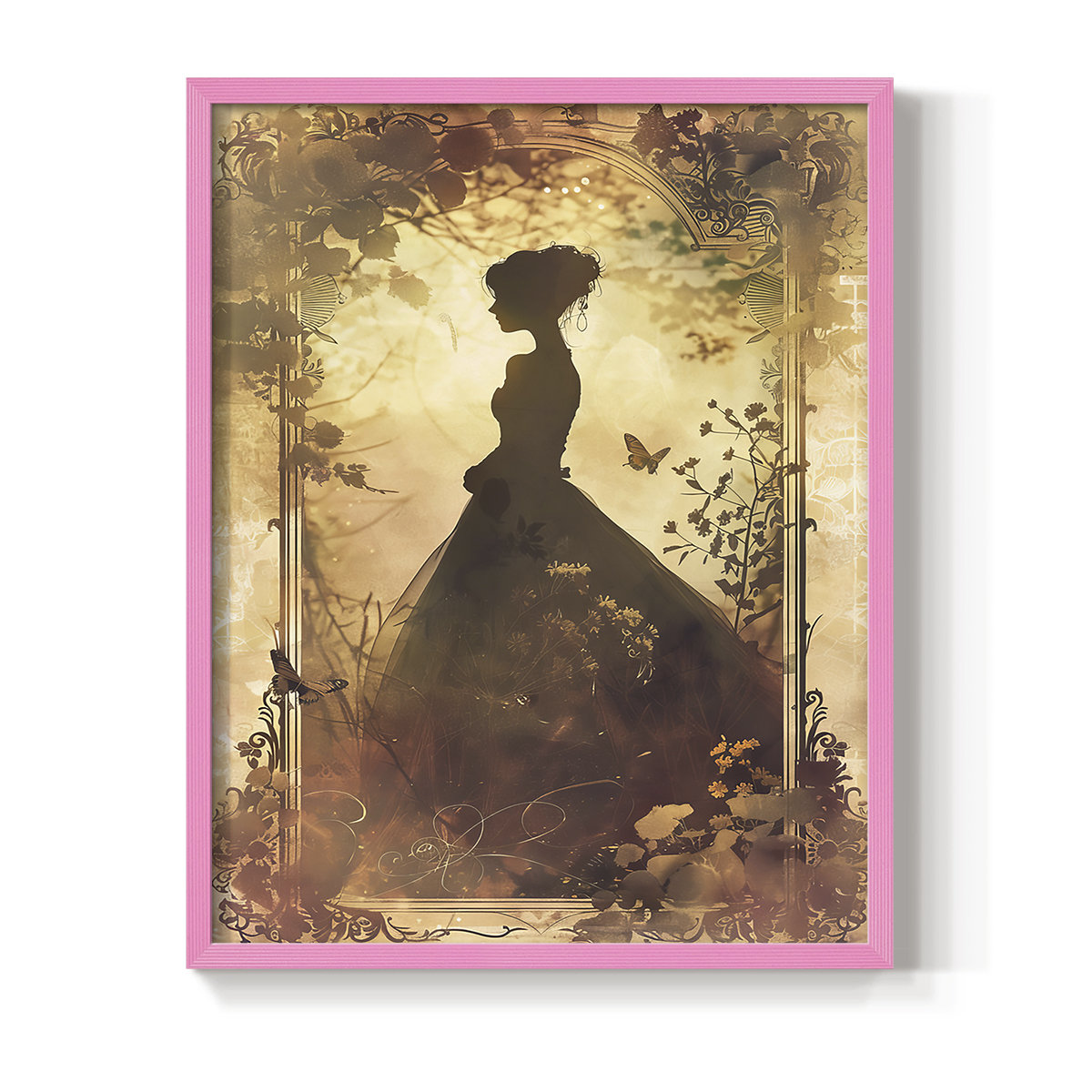 Fleur De Lis Living WOMEN Series CCCLXXI Framed Print - Solid Wood ...