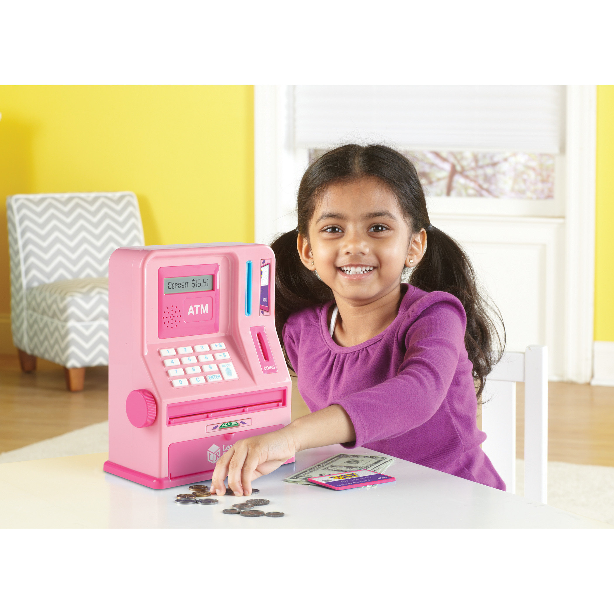 Learning Resources Pretend And Play Teaching ATM Bank & Reviews | Wayfair