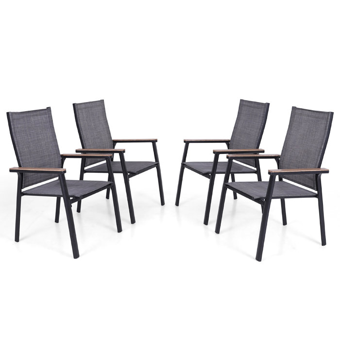 Lark Manor Alyah 6 - Person Rectangular Extendable Outdoor Dining Set ...