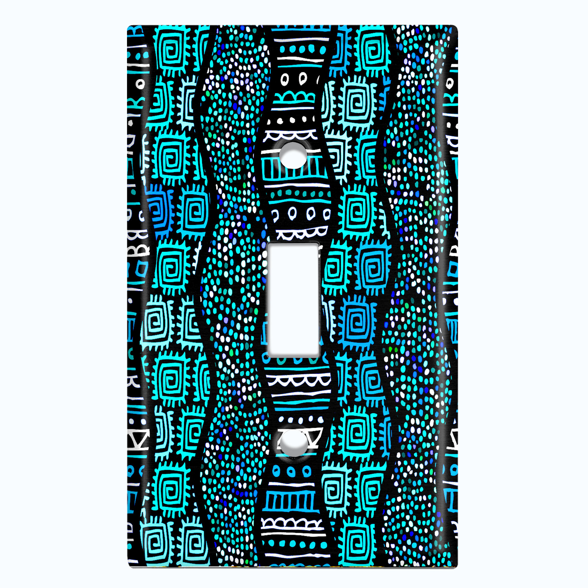 WorldAcc Metal Light Switch Plate Outlet Cover (Safari Pattern African ...