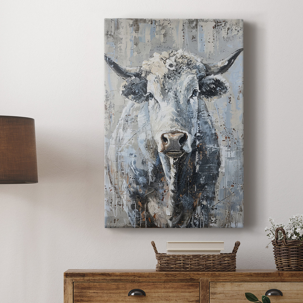 August Grove ANIMALS Series CXXX -Custom Wrapped Gallery Cavas ...